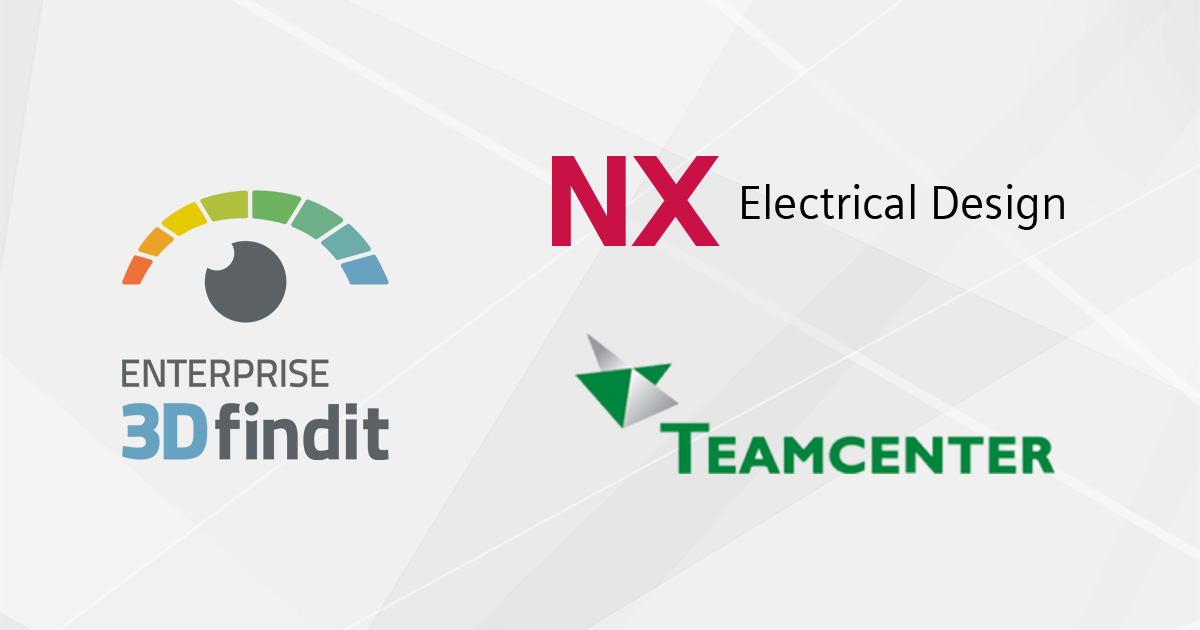 在 NX（CAD）和 Teamcenter（PLM）中使用 Enterprise 3Dfindit 进行零件管理