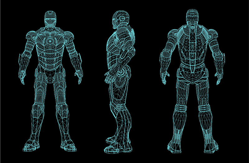 Iron Man Mark 4 Blueprint